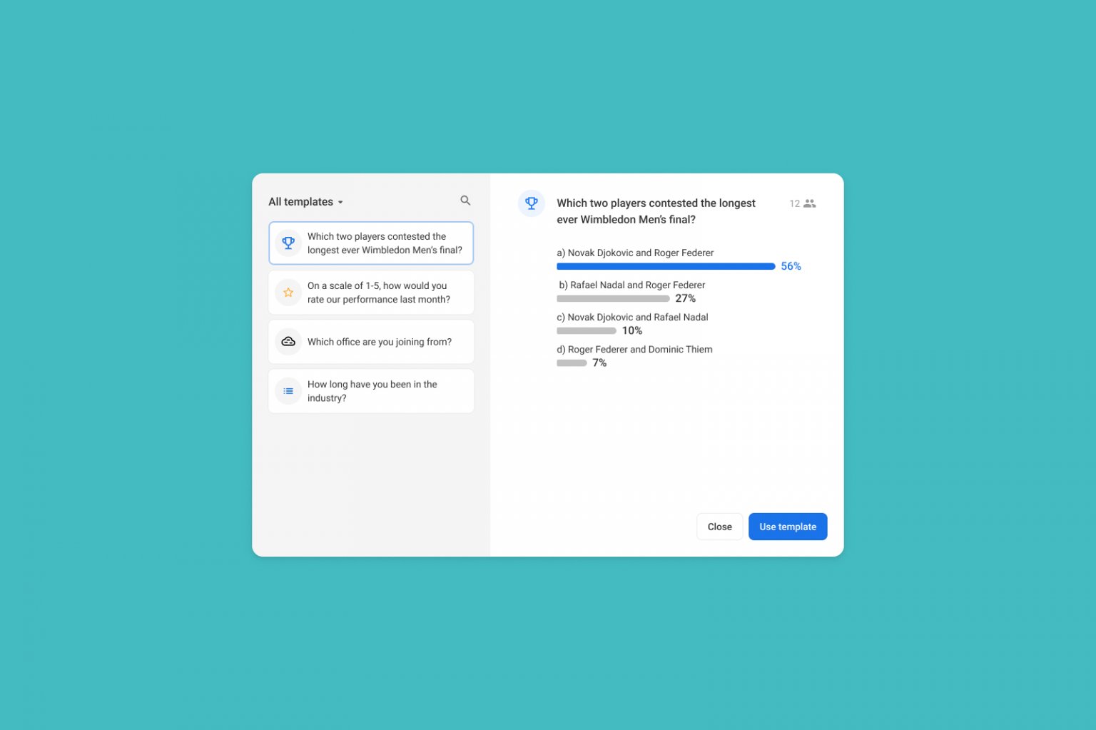 How to Use a Quiz Template in Slido - Slido Blog