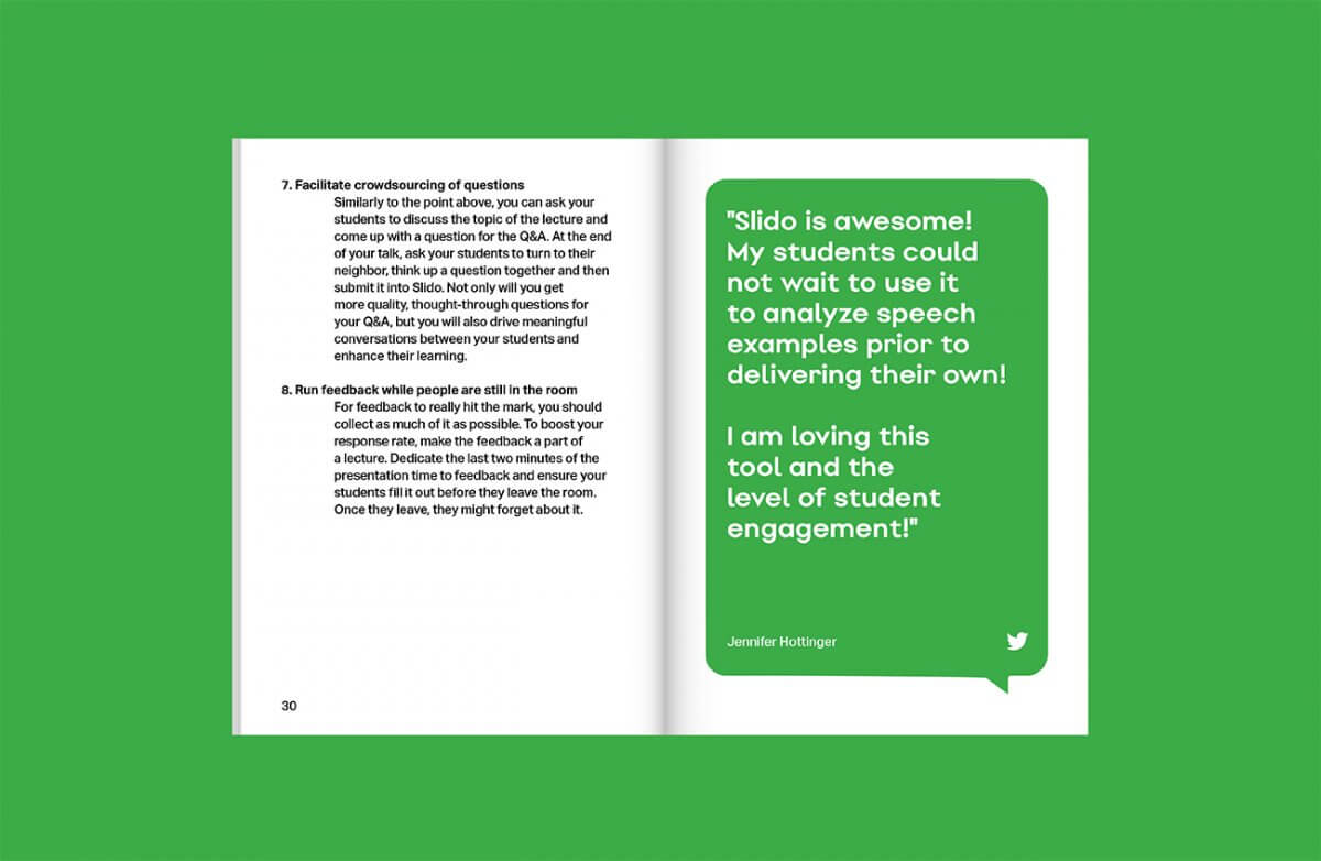 Free Ebook: How to Improve Engagement in Your Classroom - Slido Blog