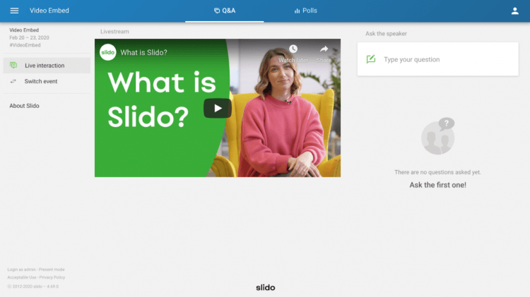 How to Use Slido For Virtual Events and Conferences - Slido Blog