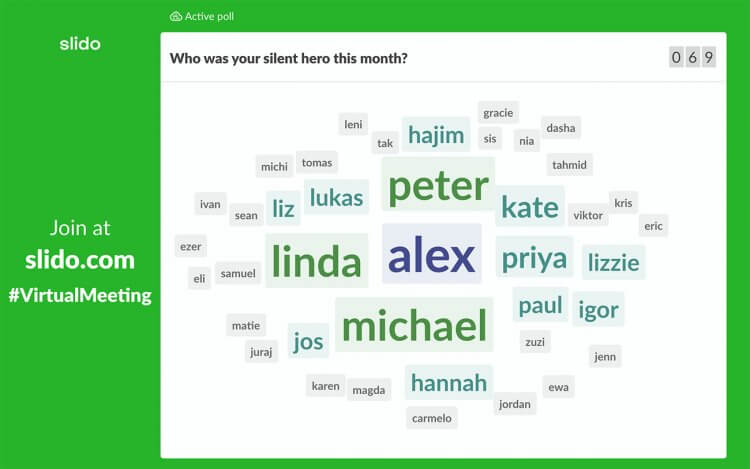 52 Word Cloud Examples for Your Meetings and Events - Slido Blog