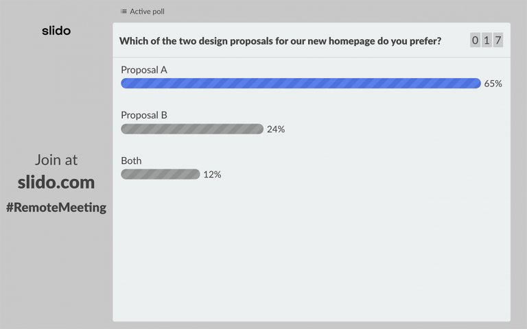 The Complete Guide to Using and Facilitating Live Polls - Slido Blog