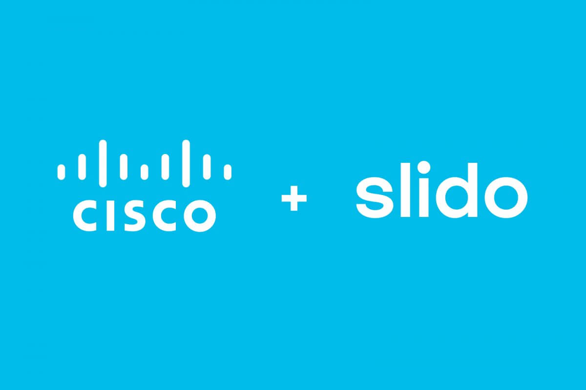 Slido To Be Acquired by Cisco To Help Transform Virtual Meetings ...
