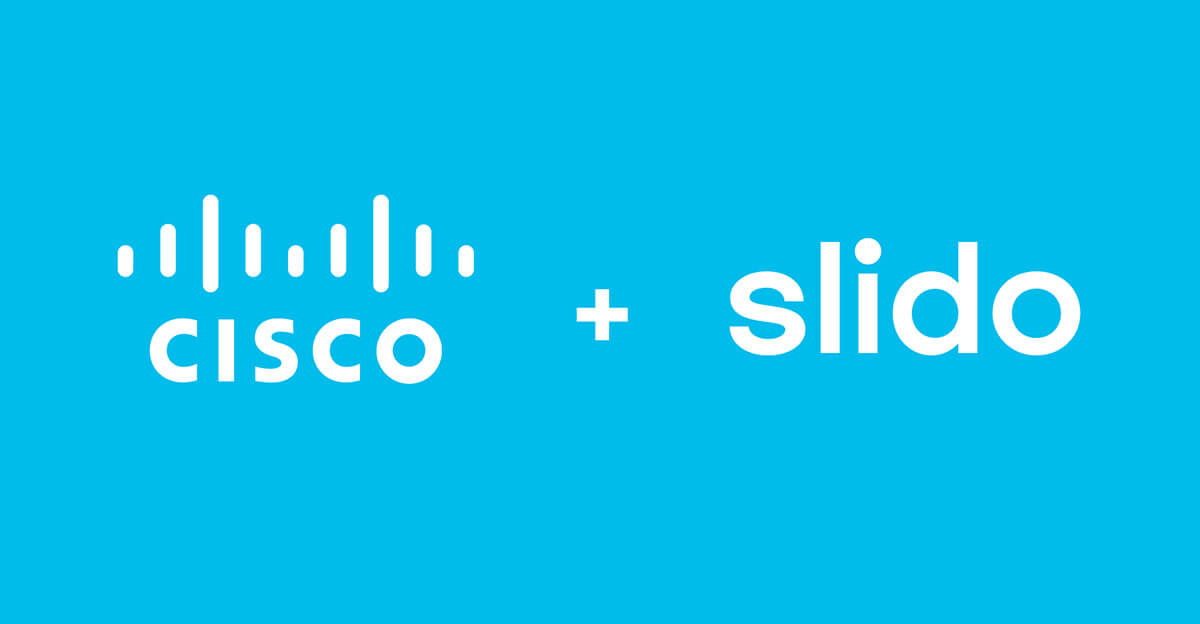 Slido To Be Acquired by Cisco To Help Transform Virtual Meetings ...