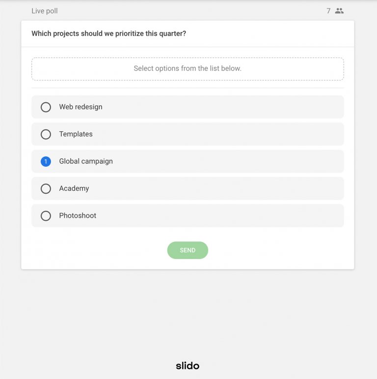 What Is a Ranking Poll and 5 Best Practices for Using It - Slido Blog