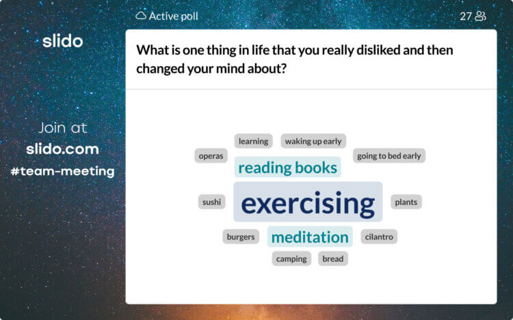 List of 200 Icebreaker Questions & Useful Practical Tips - Slido